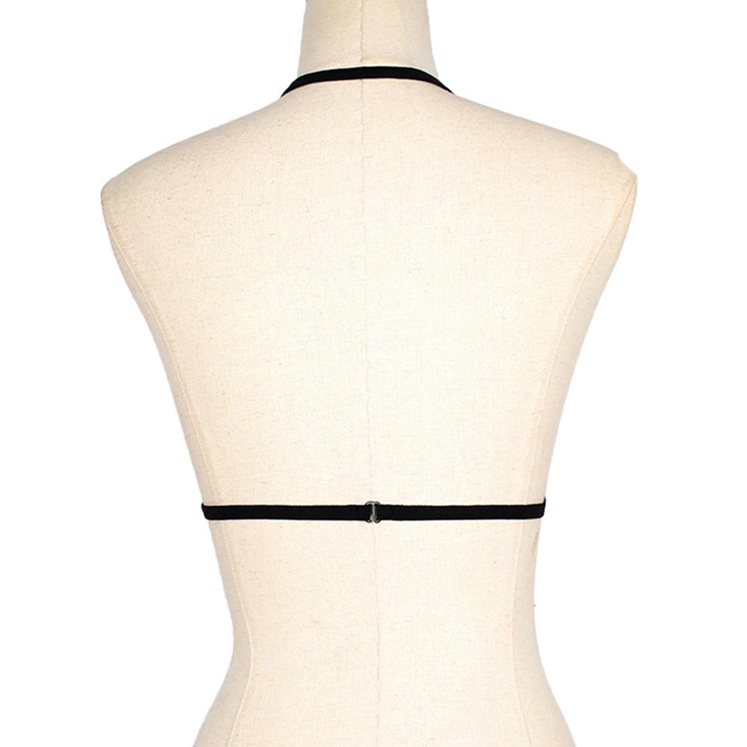 Hollow Out Lace Body Harness Cage Bra– DressionStore