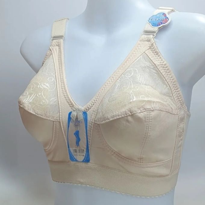 Capri Wide Belt Bra - Half Cup Fancy Net Bra– DressionStore
