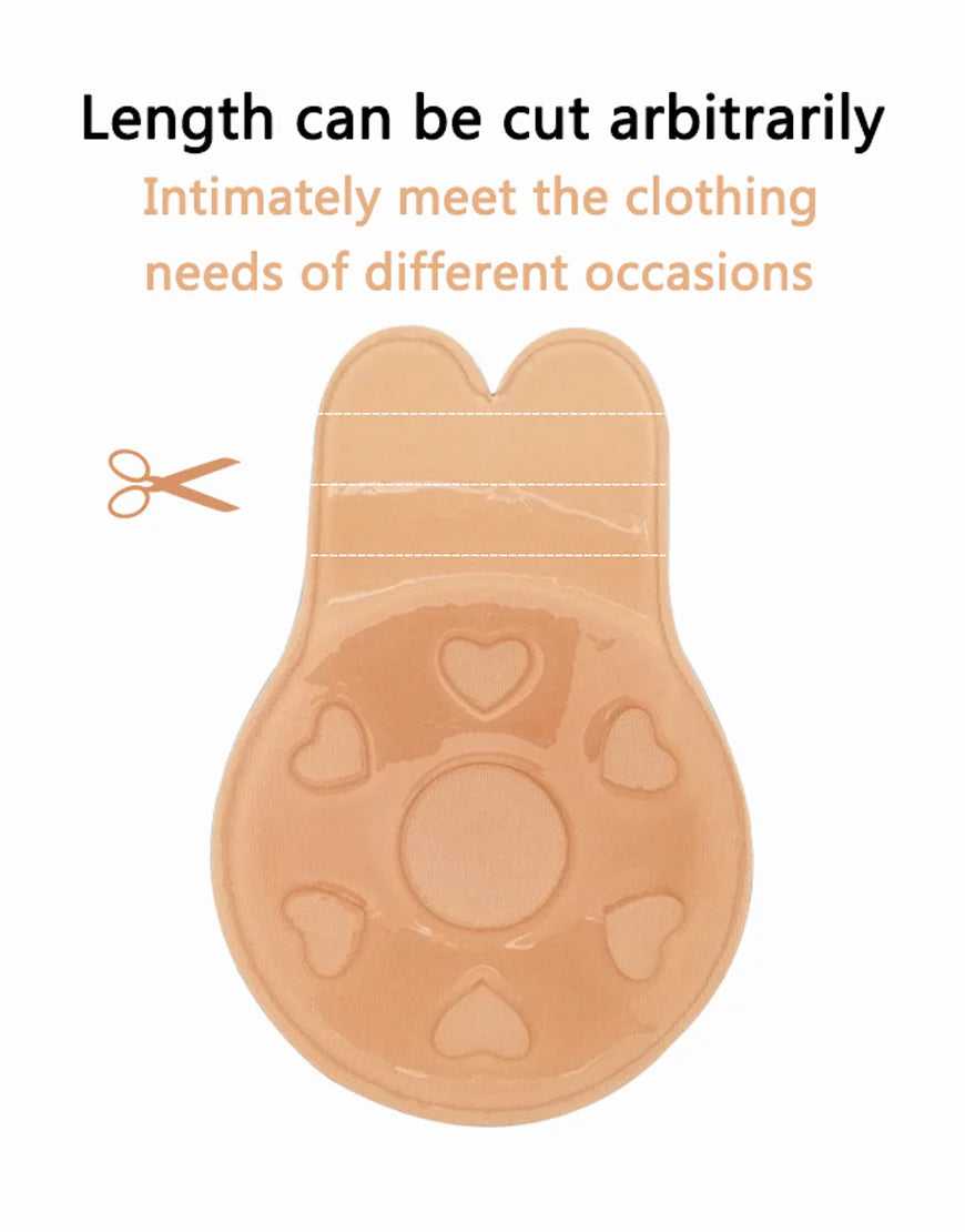 Rabbit Bra Breathable Chest Stickers Lift Breast Lift Invisible ...