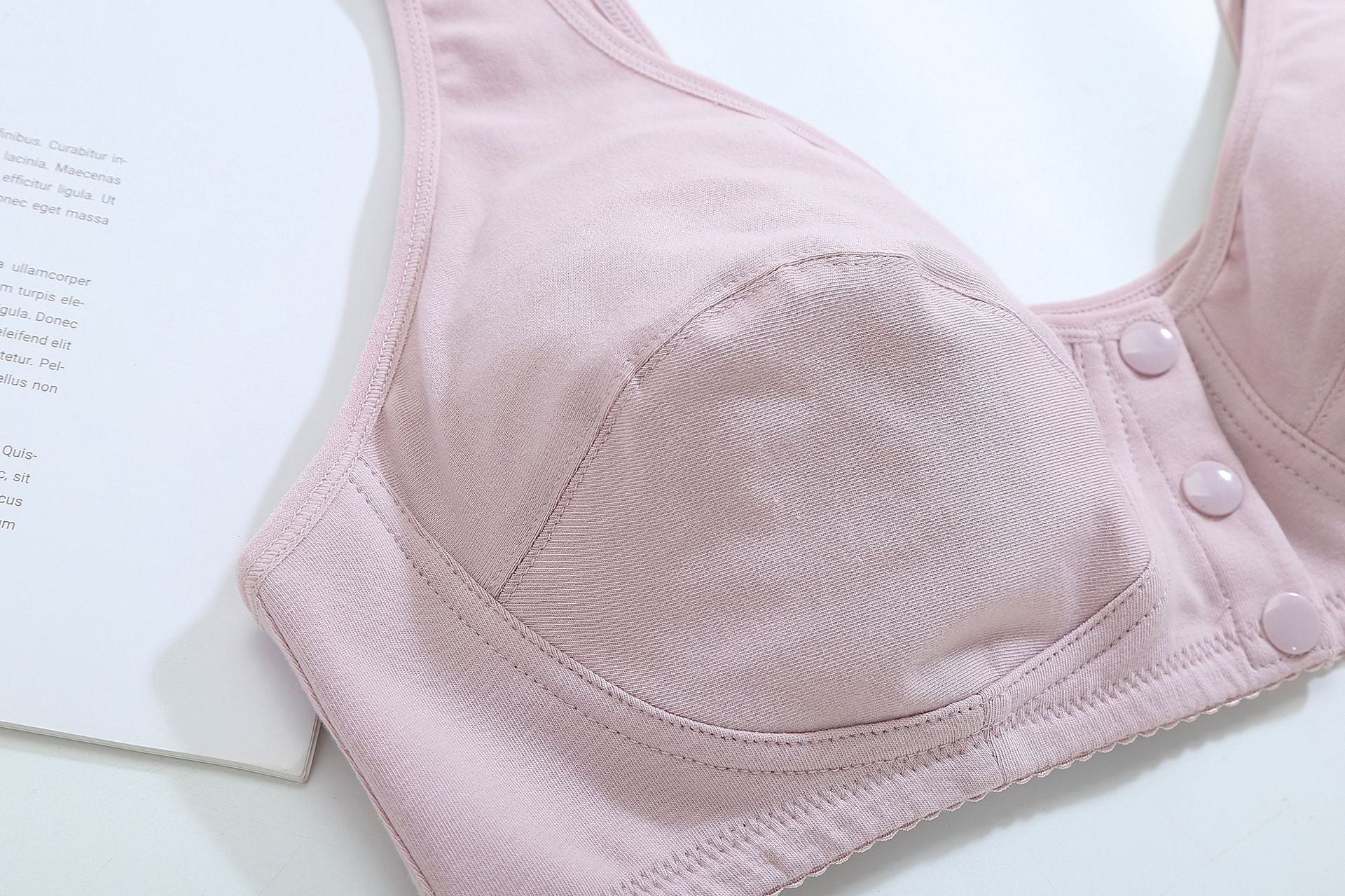 Front Open Wide Strap Nursing Bra– DressionStore